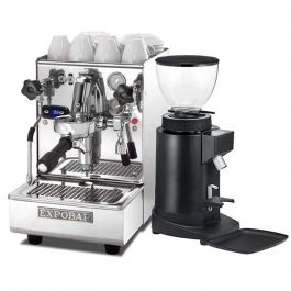 Expobar Brewtus IV Leva Multi Boiler Pompe à Vibration & Ceado E5P | Caffè Italia