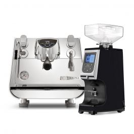 Victoria Arduino E1 Prima Noir Mat + Atom Noir | Caffè Italia